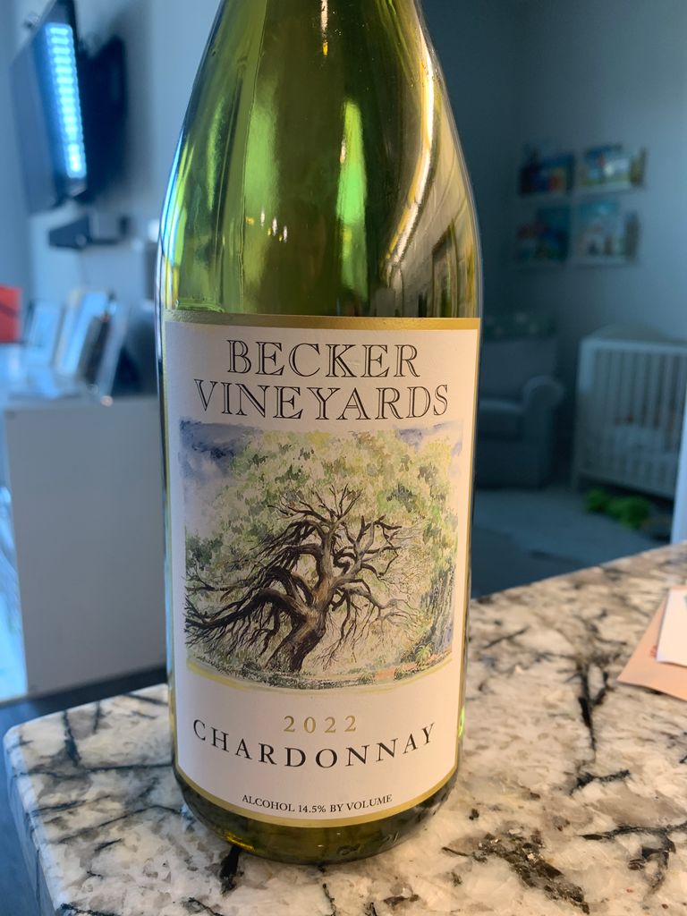 2020 Becker Vineyards Chardonnay, USA, Texas - CellarTracker