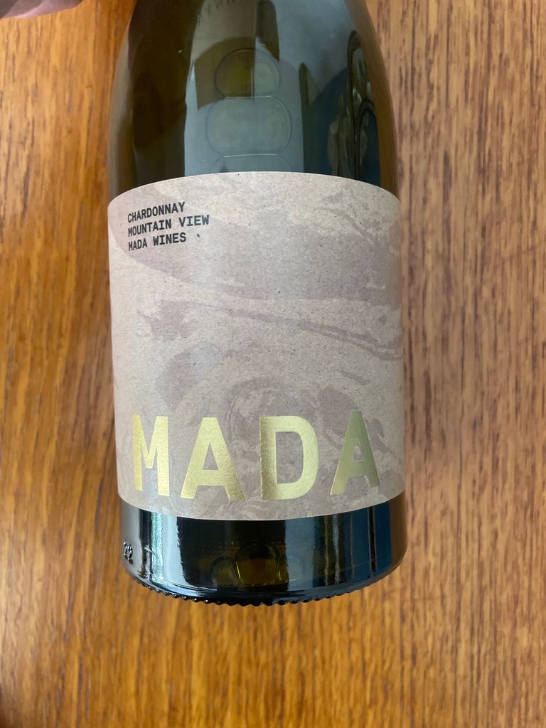 2022 Mada Wines Chardonnay, Australia, New South Wales, Southern New ...