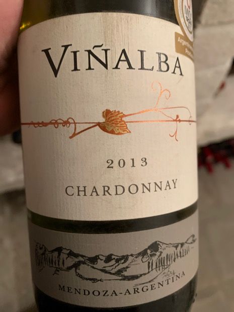 2013 Viñalba Chardonnay Reserva, Argentina, Mendoza - CellarTracker