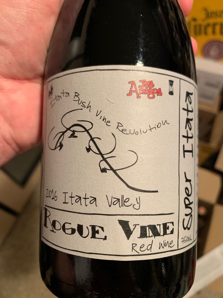 2016 Rogue Vine Super Itata, Chile, Itata Valley - CellarTracker
