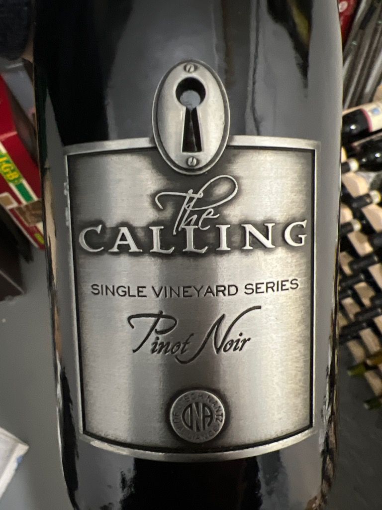 2016 The Calling Pinot Noir Single Vineyard Series Terra de Promissio ...
