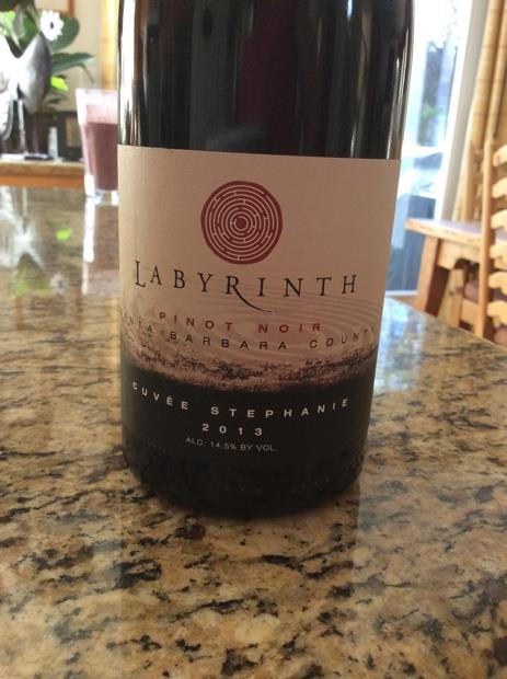2011 Labyrinth Pinot Noir Santa Barbara County, USA, California ...