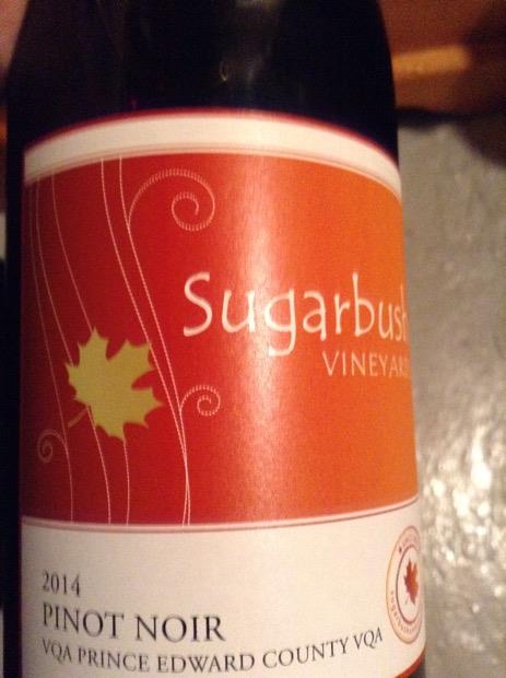 2020 Sugarbush Winery Pinot Noir, Canada, Ontario, Prince Edward County ...