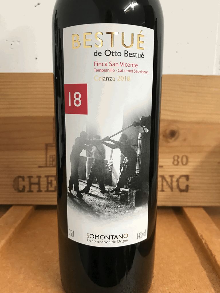 2019 Otto Bestué Somontano Finca San Vicente, Spain, Aragón, Somontano ...