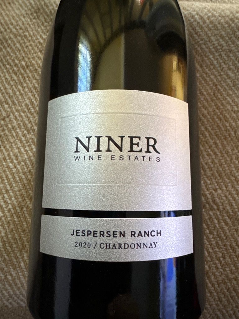 2020 Niner Wine Estates Chardonnay Reserve Jespersen Ranch, USA ...
