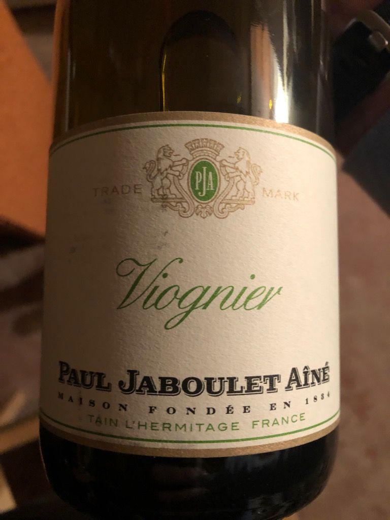 2018 Paul Jaboulet Aîné Viognier, France, Rhône, Vin de France ...