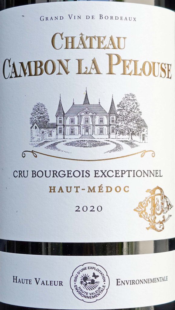 2020 Château Cambon La Pelouse, France, Bordeaux, Médoc, Haut-Médoc - CellarTracker