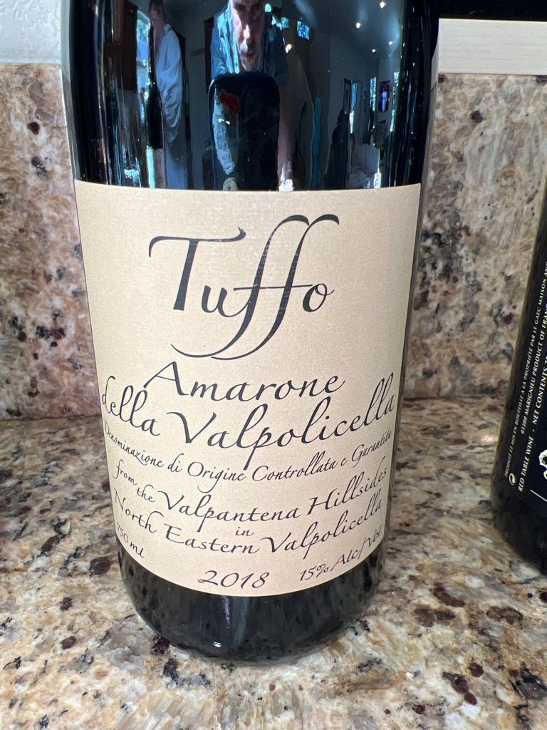 2018 Tuffo Amarone della Valpolicella, Italy, Veneto, Valpolicella ...