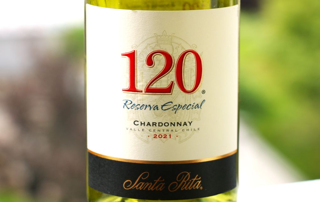 2021 Viña Santa Rita Chardonnay 120 Reserva Especial, Chile, Central ...