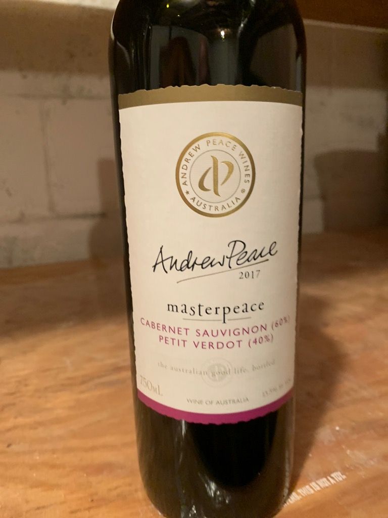 2022 Andrew Peace Masterpeace Cabernet Merlot, Australia, Victoria ...