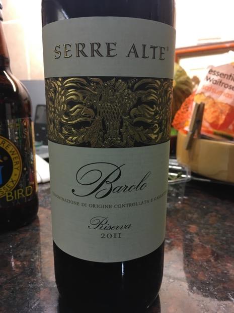 2011 Terre da Vino Barolo Serre Alte Riserva, Italy, Piedmont, Langhe ...