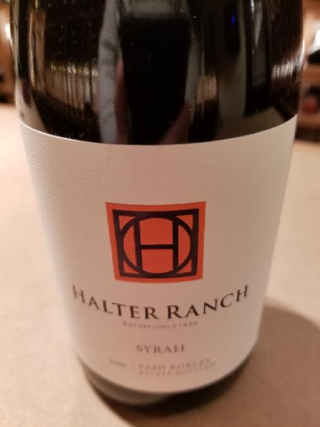 2008 Halter Ranch Syrah, USA, California, Central Coast, Paso Robles ...
