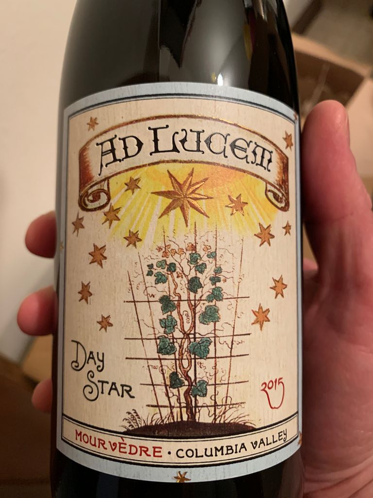 2015 Lady Hill Mourvèdre Ad Lucem Day Star, USA, Washington, Columbia ...