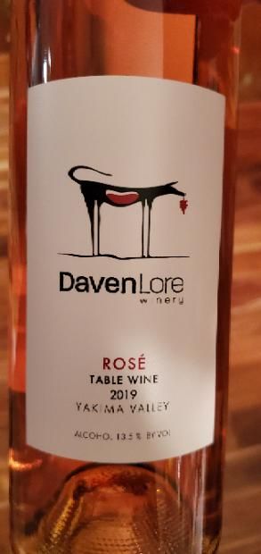 2019 Daven Lore Winery Rosé, USA, Washington, Columbia Valley, Horse ...