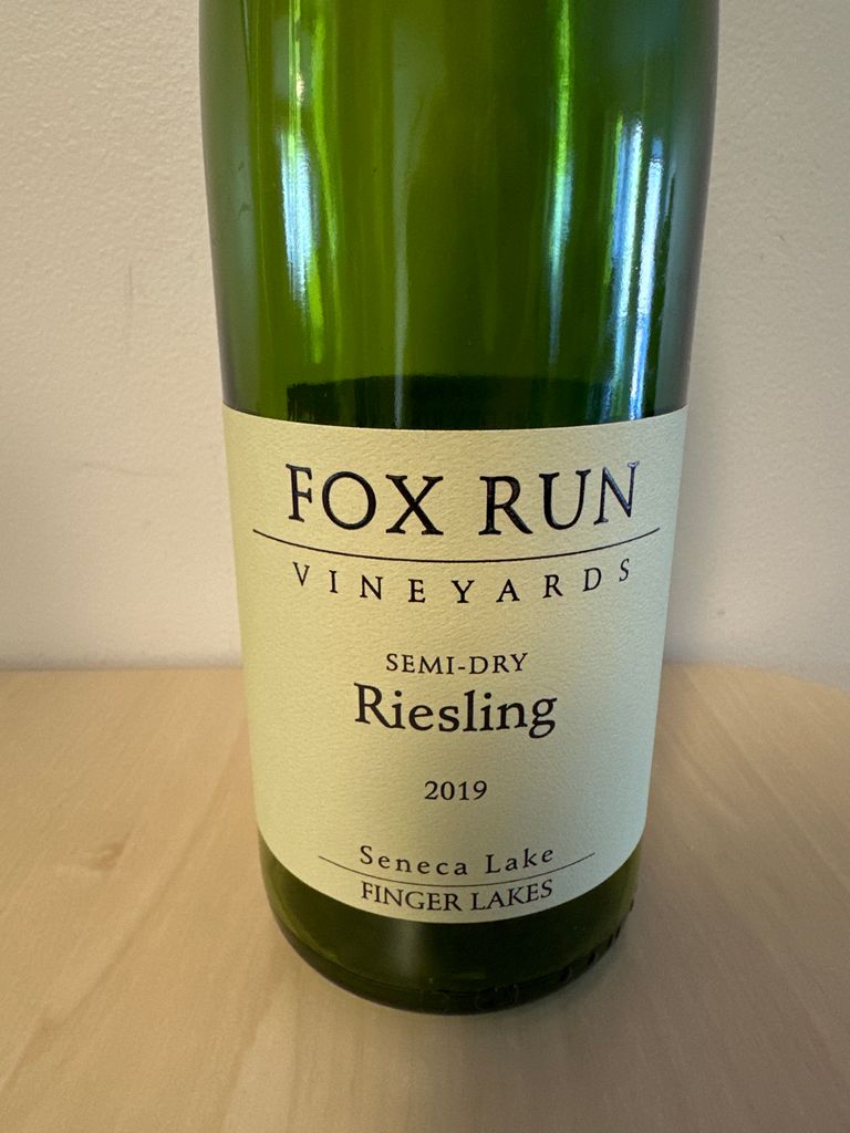 2020 Fox Run Vineyards Riesling, USA, New York, Finger Lakes ...