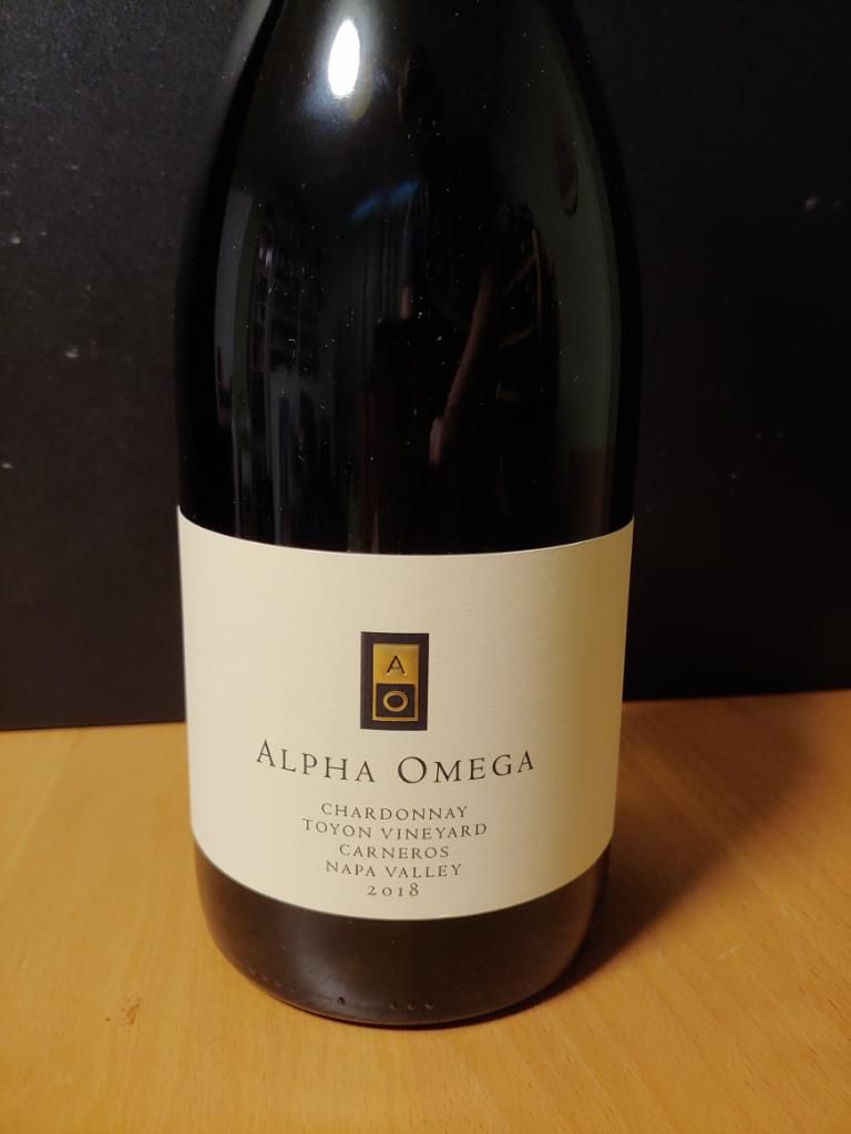 2018 Alpha Omega Chardonnay Toyon Vineyard, USA, California, Napa ...
