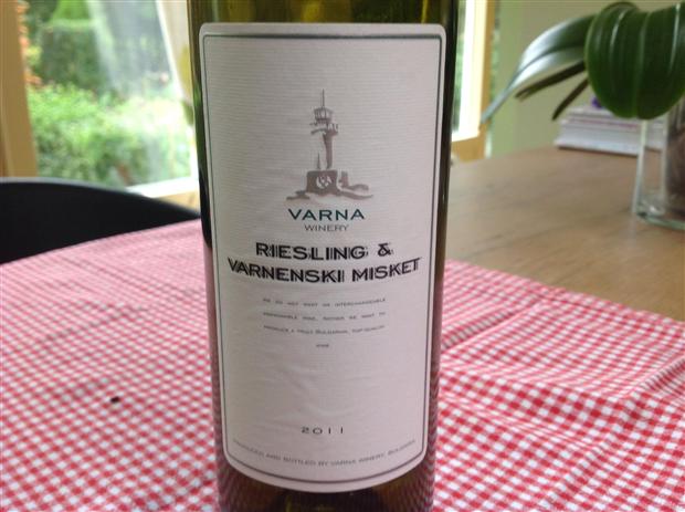 2011 Varna Winery Riesling-Varnenski Misket, Bulgaria, Black Sea, Varna ...