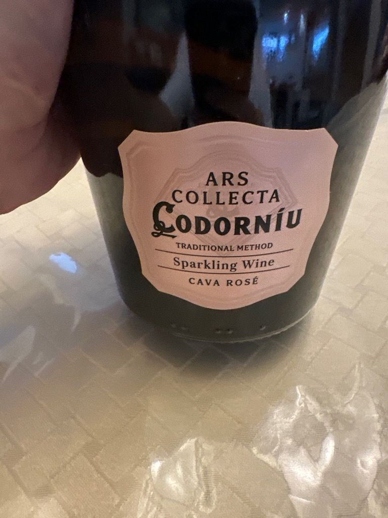 2021 Codorníu Cava Brut Reserva Grand Rosé Ars Collecta, Spain, Cava ...