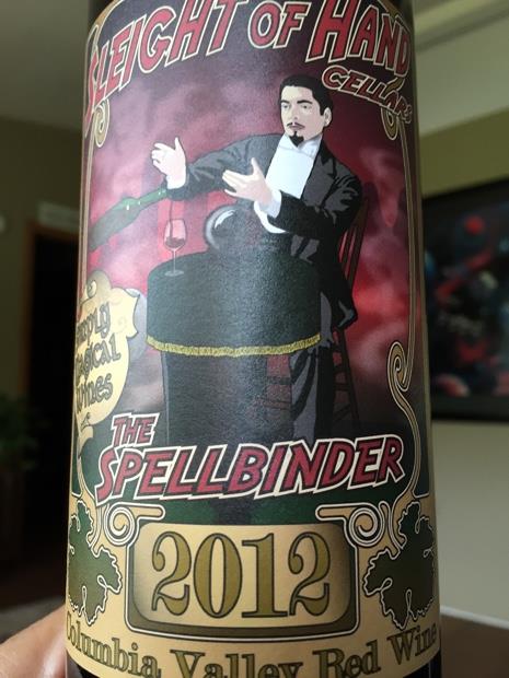 2012 Sleight of Hand The Spellbinder, USA, Washington, Columbia Valley ...