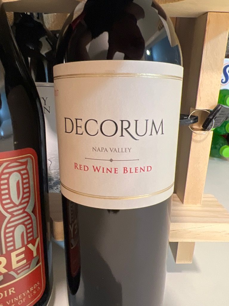 2017 Decorum Cellars Red Wine, USA, California, Napa Valley - CellarTracker