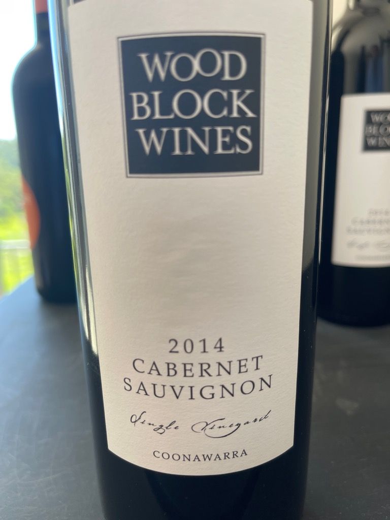 2014 Wood Block Wines Cabernet Sauvignon Single Vineyard, Australia ...