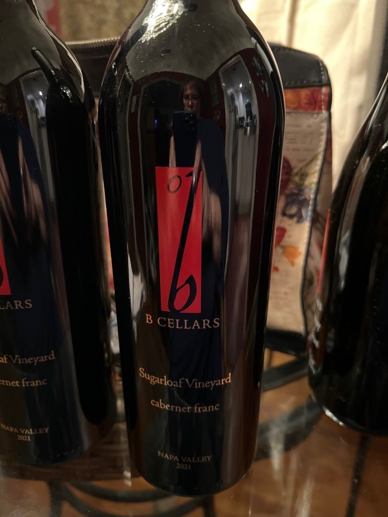 2021 B Cellars Cabernet Franc Sugarloaf Vineyard, USA, California, Napa ...