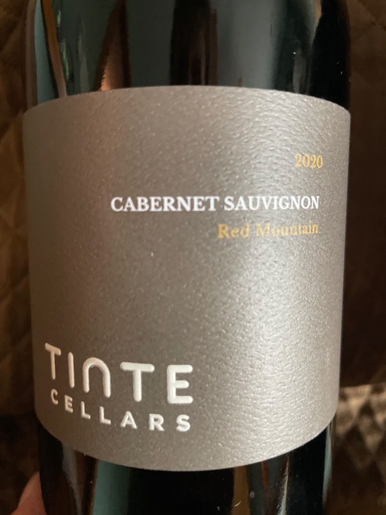 2021 Tinte Cellars Cabernet Sauvignon Red Mountain, USA, Washington ...