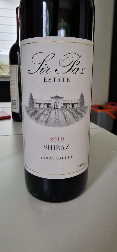 2019 Sir Paz Shiraz, Australia, Victoria, Port Phillip, Yarra Valley ...