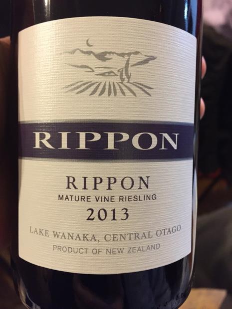 2013 Rippon Riesling Mature Vine, New Zealand, South Island, Otago ...