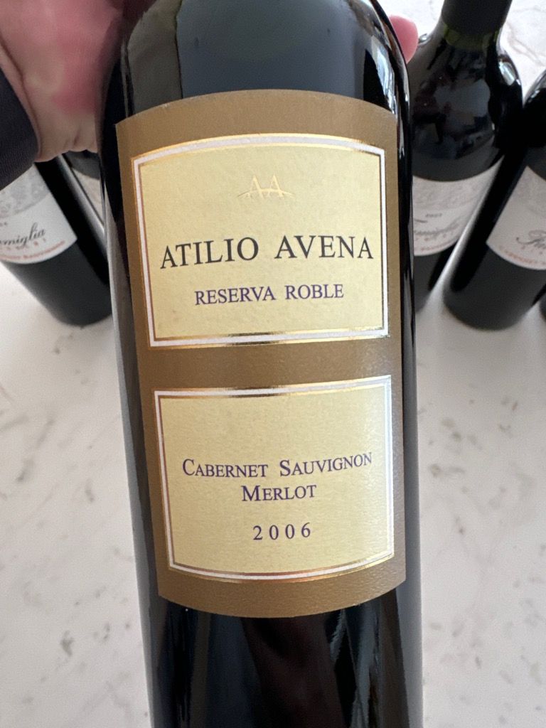 2006 Viñas de Atilio Avena Cabernet-Merlot, Argentina - CellarTracker