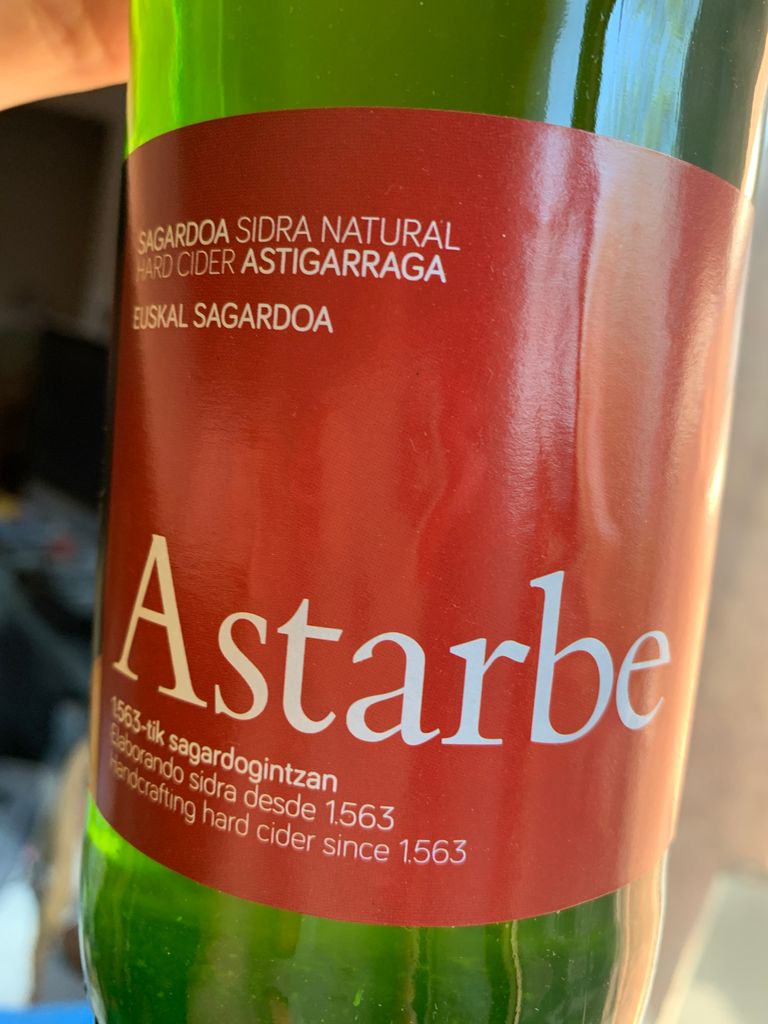 NV Astarbe Cider, Spain, País Vasco - CellarTracker