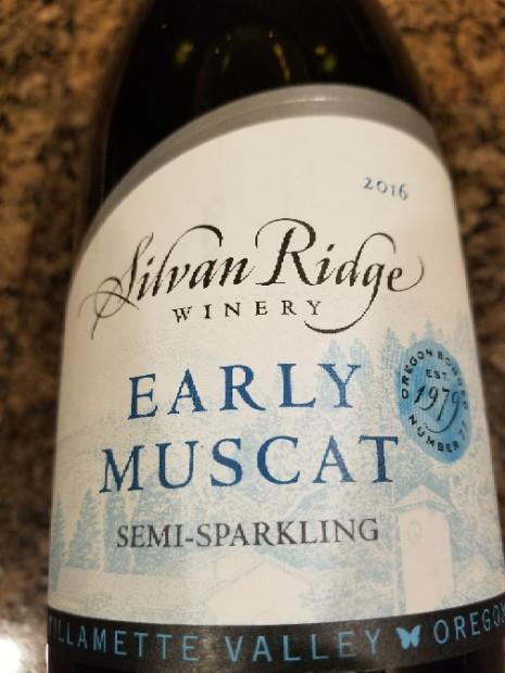 2015 Silvan Ridge Early Muscat Semi-Sparkling, USA, Oregon - CellarTracker