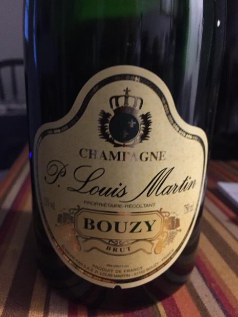NV P. Louis Martin Champagne Grand Cru Brut, France, Champagne ...