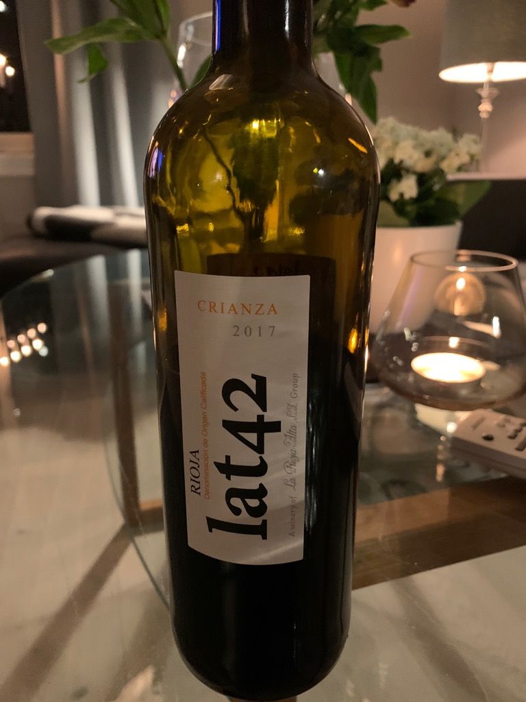 2017 La Rioja Alta Rioja lat 42 Crianza, Spain, La Rioja, La Rioja Alta ...