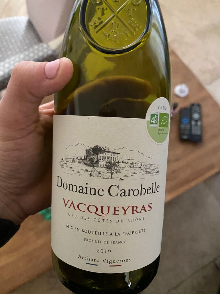 2020 Domaine de Carobelle Vacqueyras, France, Rhône, Southern Rhône ...
