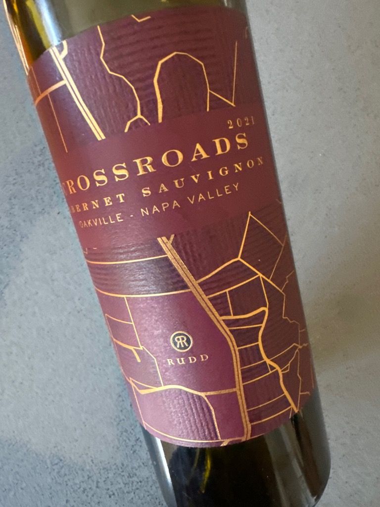 2021 Rudd Cabernet Sauvignon Crossroads, USA, California, Napa Valley ...