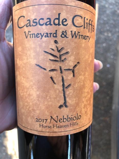 2017 Cascade Cliffs Nebbiolo, USA, Washington, Columbia Valley, Horse ...