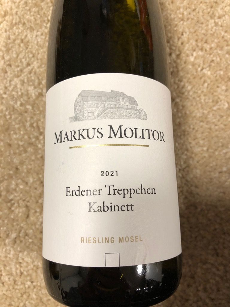 2023 Markus Molitor Erdener Treppchen Riesling Kabinett (White Capsule ...