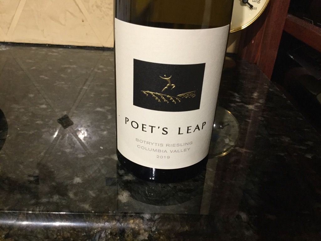 2019 Long Shadows Wineries Riesling Poet's Leap Late Harvest Botrytis ...