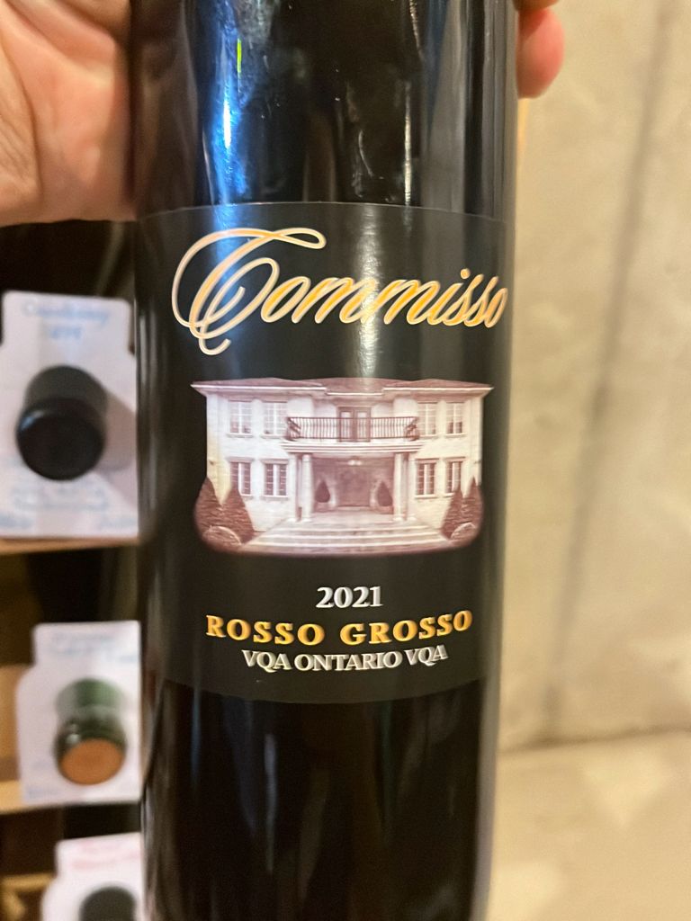 2021 Commisso at Villa Bacchus Rosso Grosso, Canada, Ontario, Niagara ...