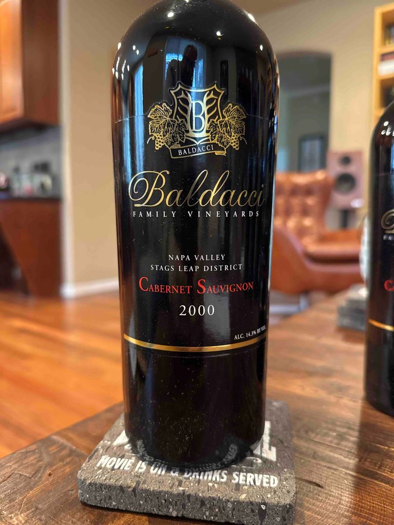 2000 Baldacci Family Vineyards Cabernet Sauvignon Black Label Stags ...
