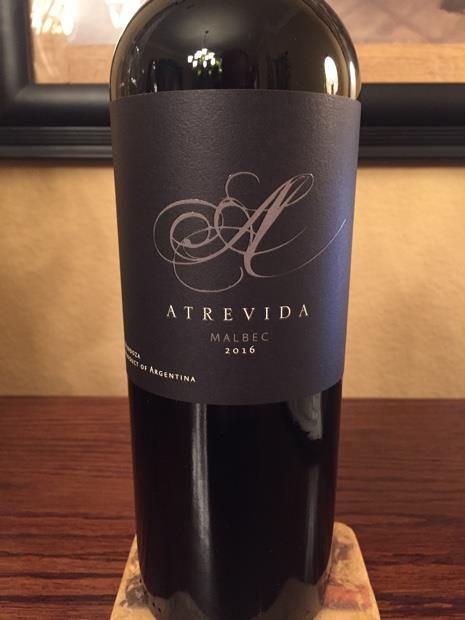 2016 Manos Negras Malbec Atrevida, Argentina, Mendoza, Valle de Uco ...