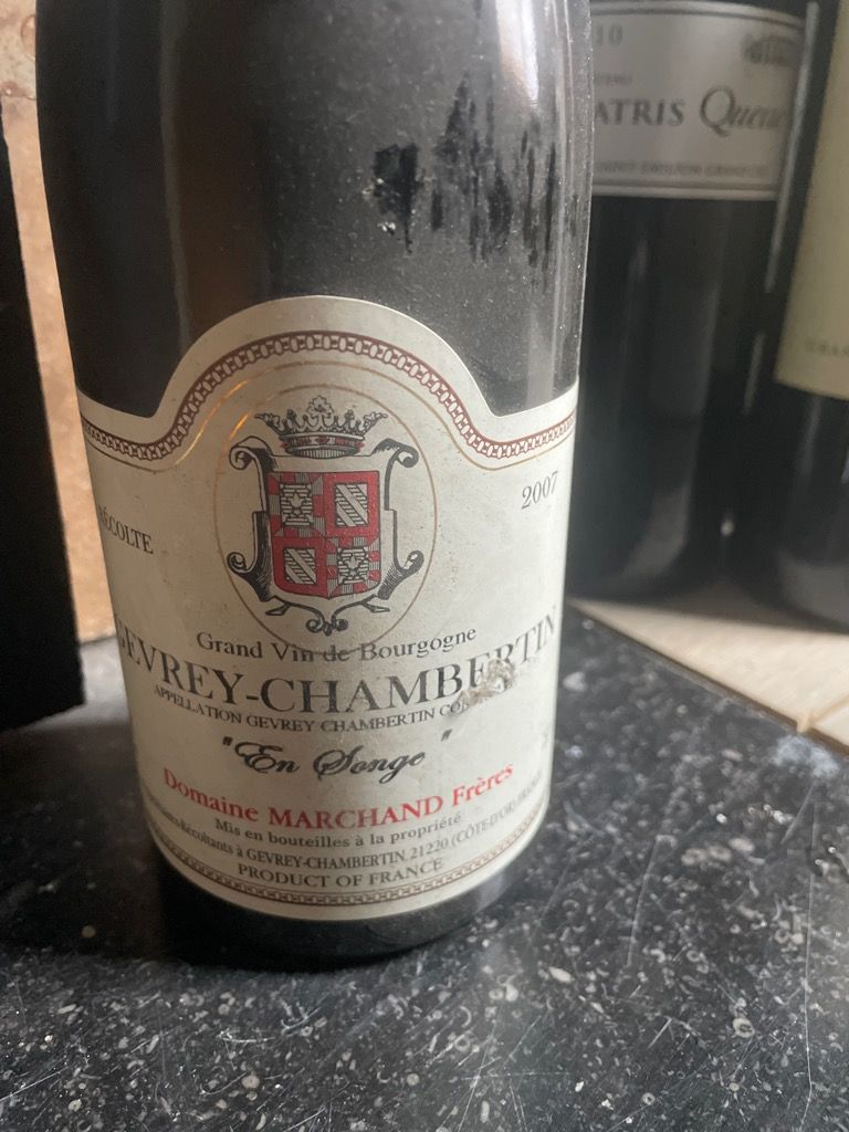 2007 Domaine Marchand Freres Gevrey-Chambertin En Songe, France ...