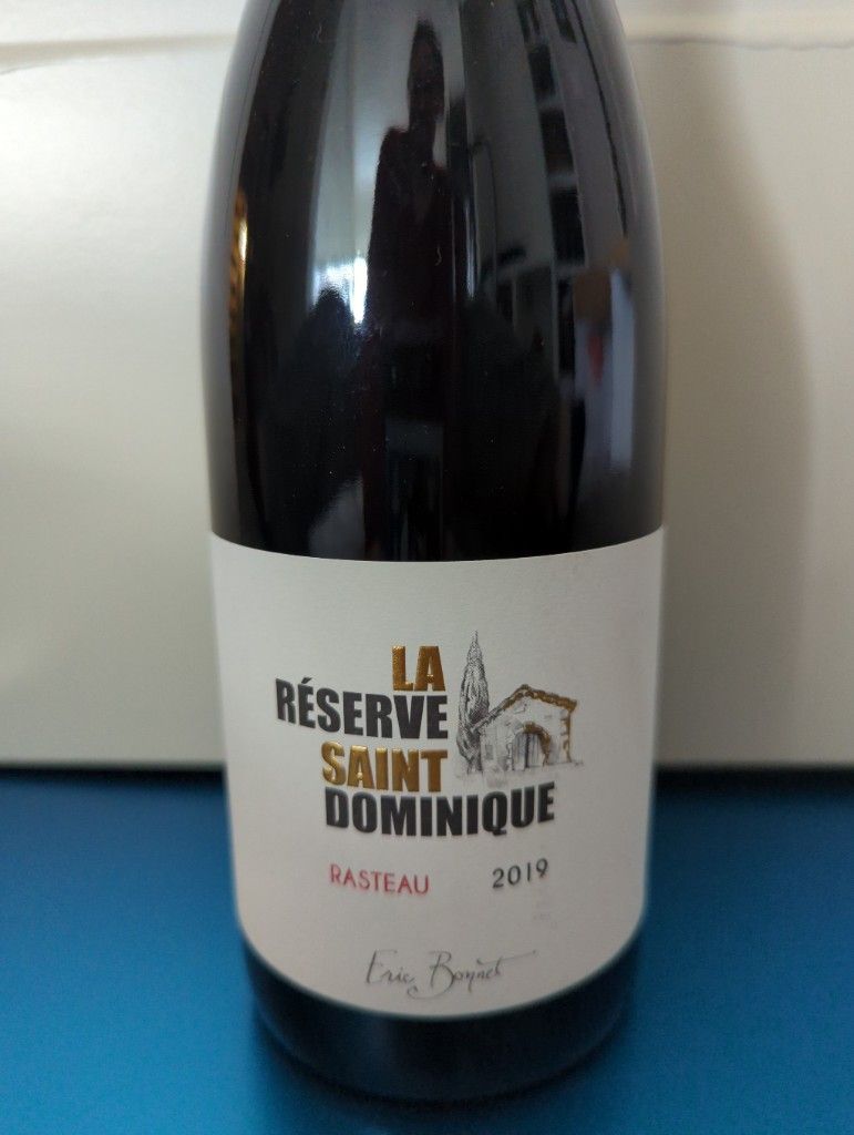 2019 La Reserve Saint Dominique Rasteau, France, Rhône, Southern Rhône ...