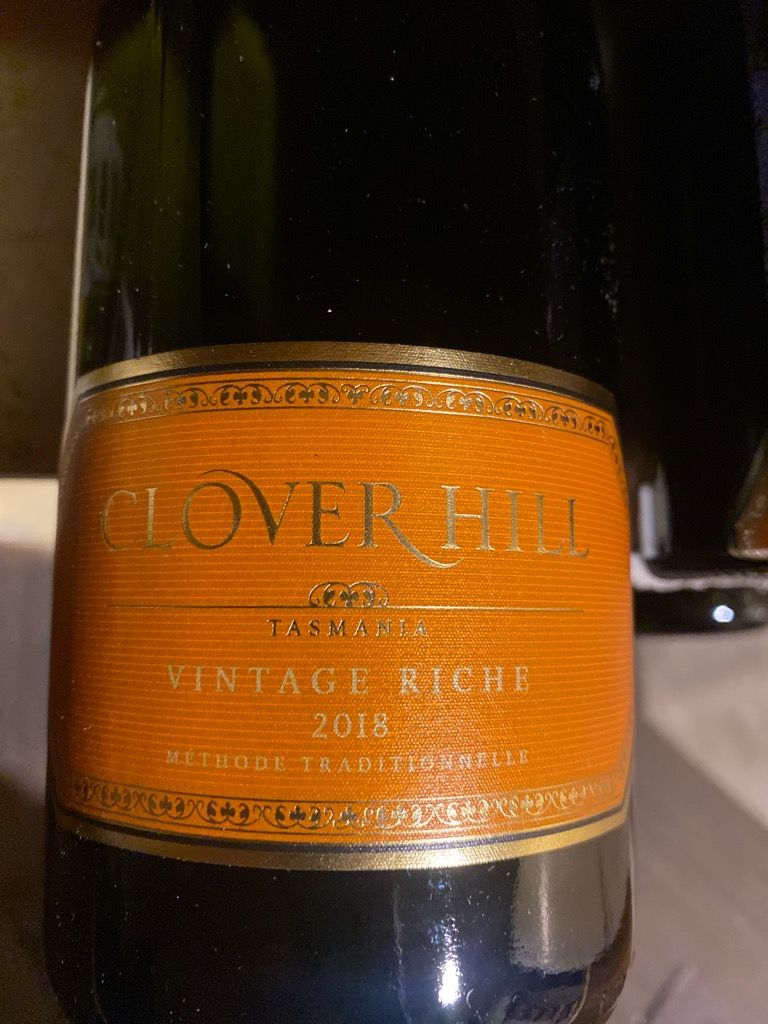 2017 Clover Hill Vintage Riche, Australia, Tasmania, Northern Tasmania - CellarTracker