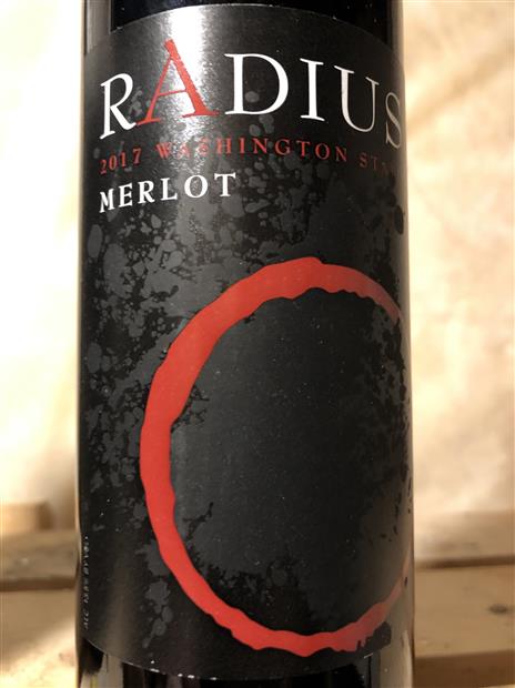 2018 Radius Wines Merlot, USA, Washington, Columbia Valley, Walla Walla ...