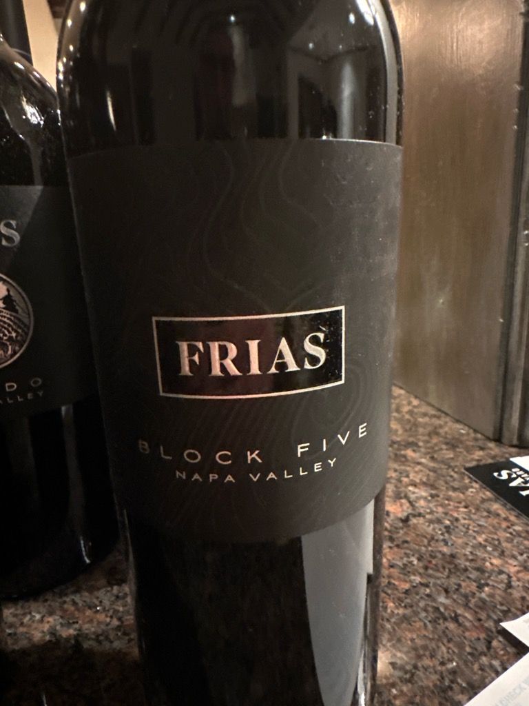 2021 Frias Family Vineyard Cabernet Sauvignon Block 5 Oakville, USA ...