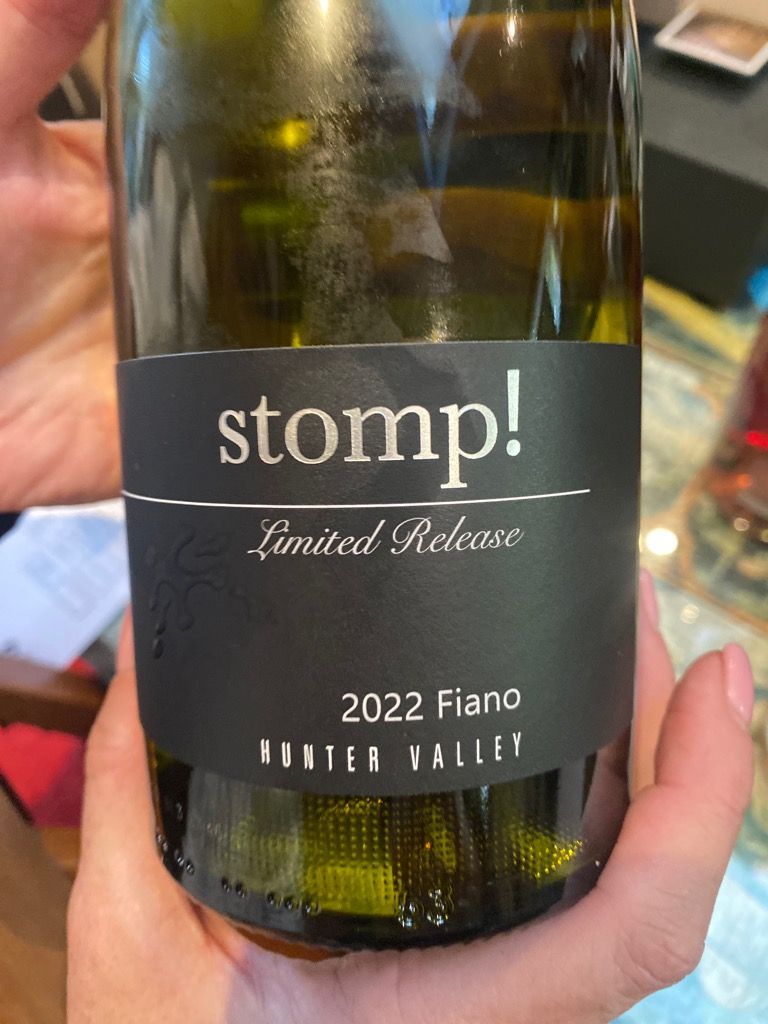 2024 Stomp Wine Fiano Limited Release, Australia, New South Wales, Hunter Valley - CellarTracker
