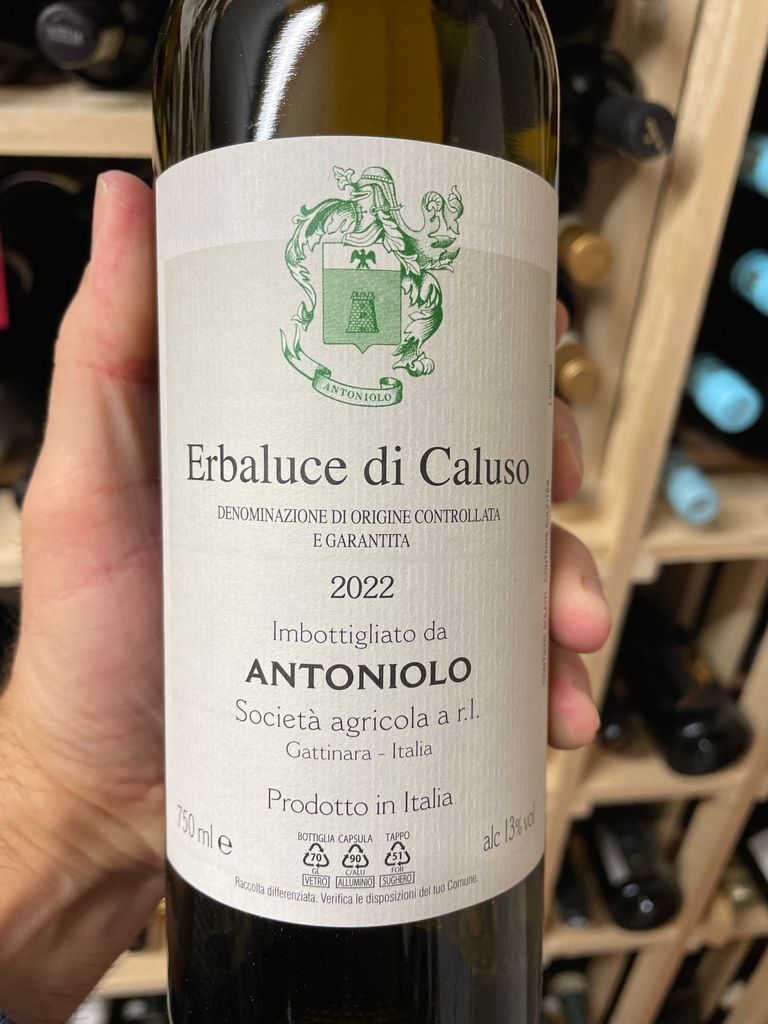 2022 Antoniolo Erbaluce di Caluso, Italy, Piedmont, Northern Piedmont ...