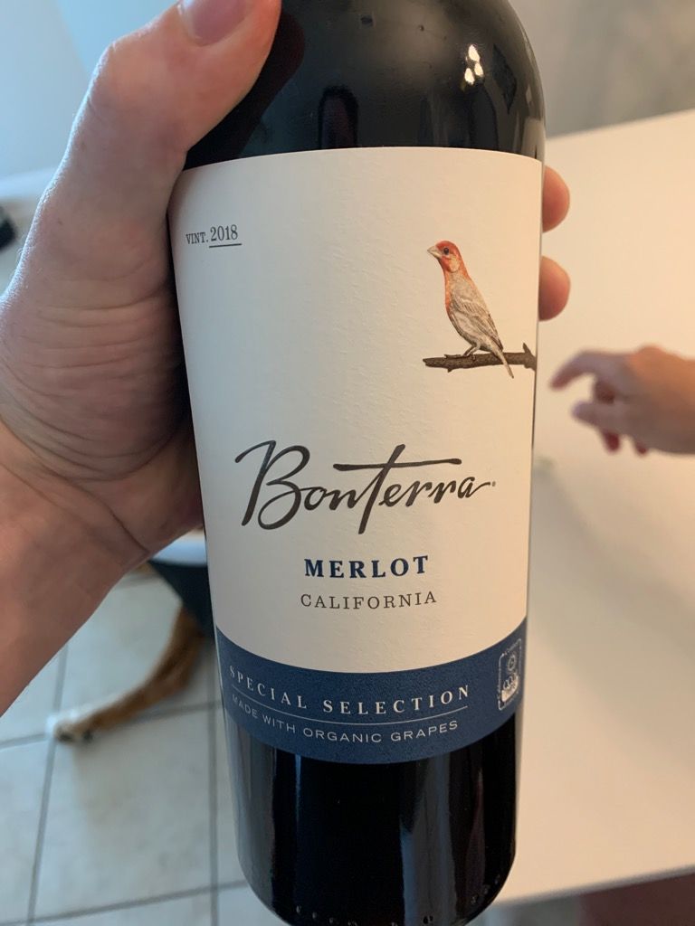 2018 Bonterra Vineyards Merlot, USA, California - CellarTracker